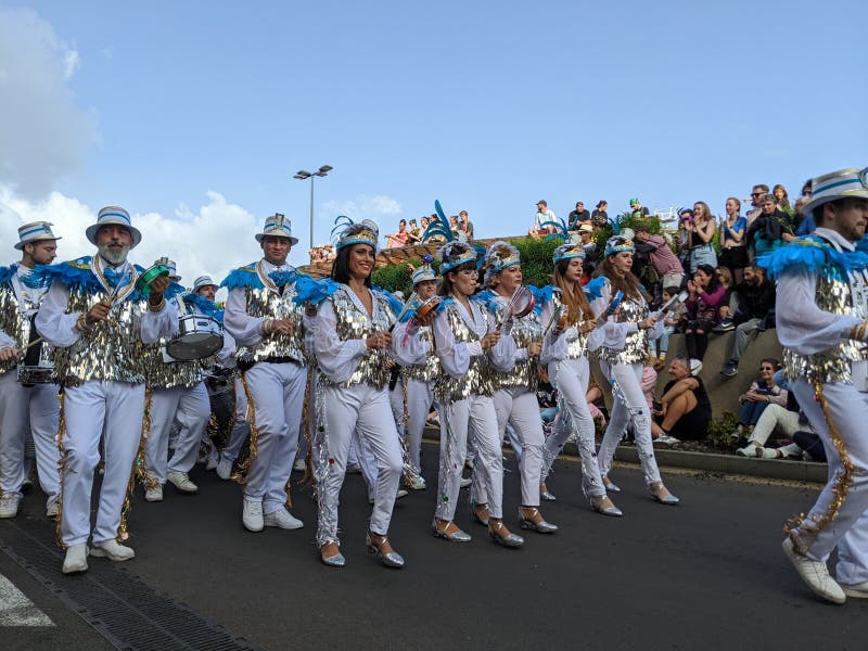 Carnaval Parade in Santa Cruz of Tenerife in Spain Editorial Photo ...