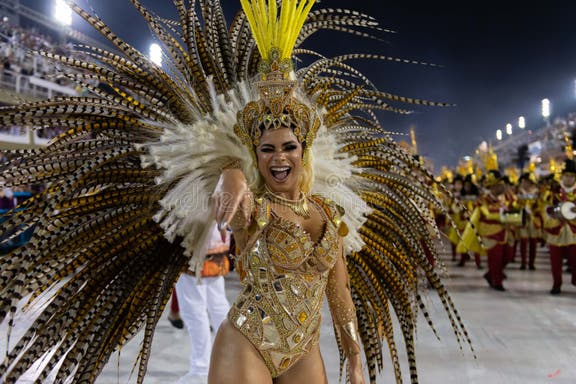Carnaval 2019 - Unidos De Bangu Imagen de archivo editorial - Imagen de samba, colorido: 157158804