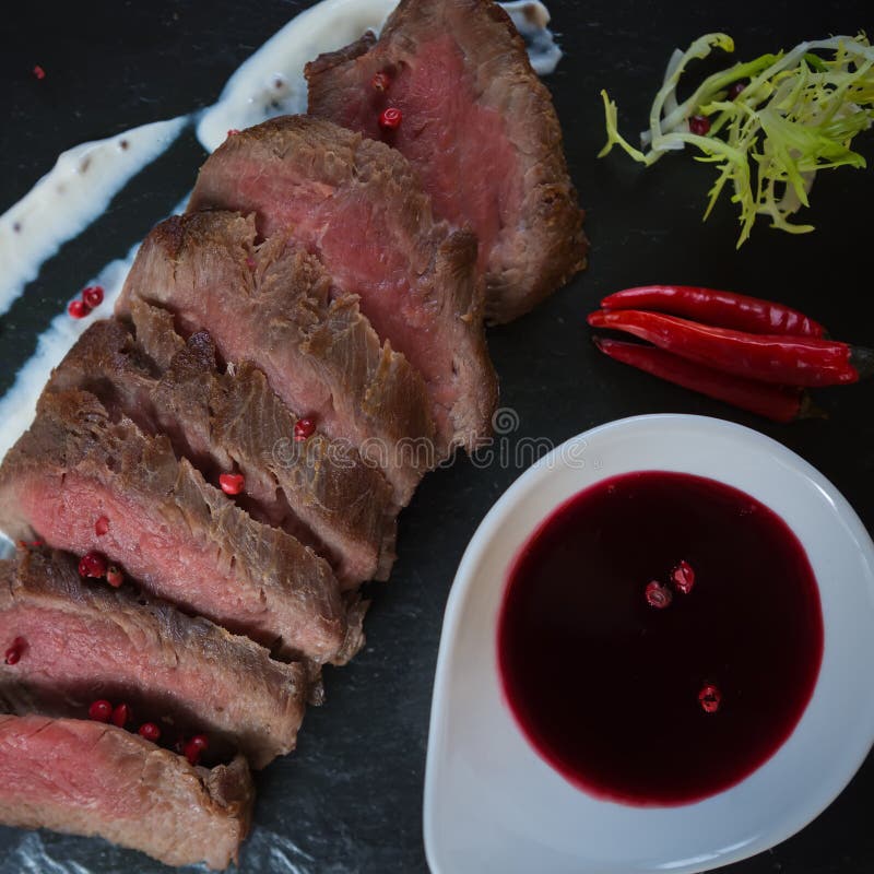 Carne Asada De Carne De Vaca Cocinada Hecho Imagen de archivo - Imagen ...