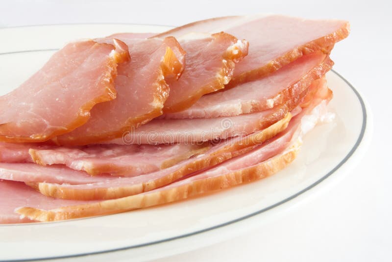 Carne curada foto de archivo. Imagen de tocino, carne - 12012424