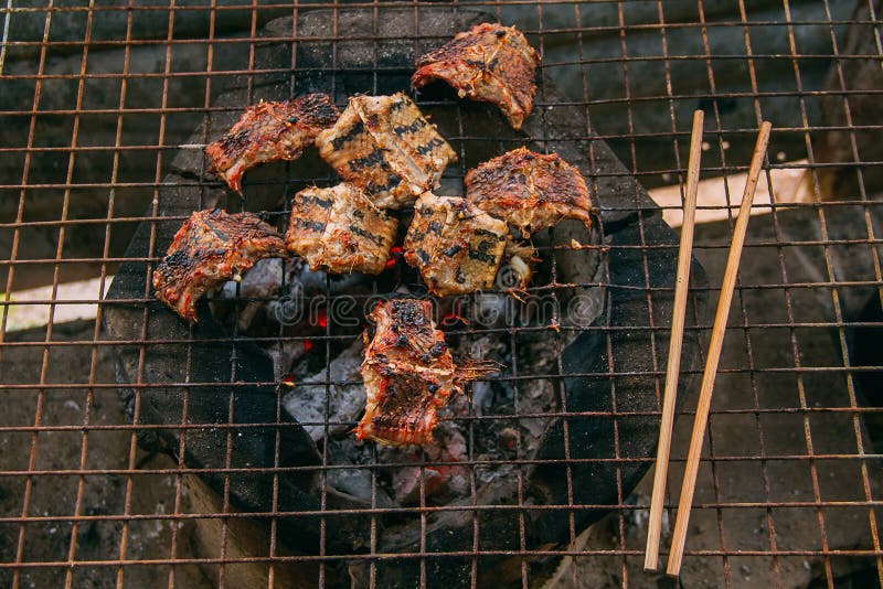 192 Carne De La Serpiente En Parrilla Fotos de stock - Fotos libres de ...