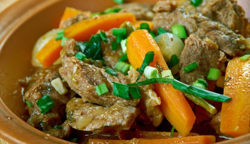 Carne De Vaca Cocida El Estilo Chino Foto de archivo - Imagen de salud ...