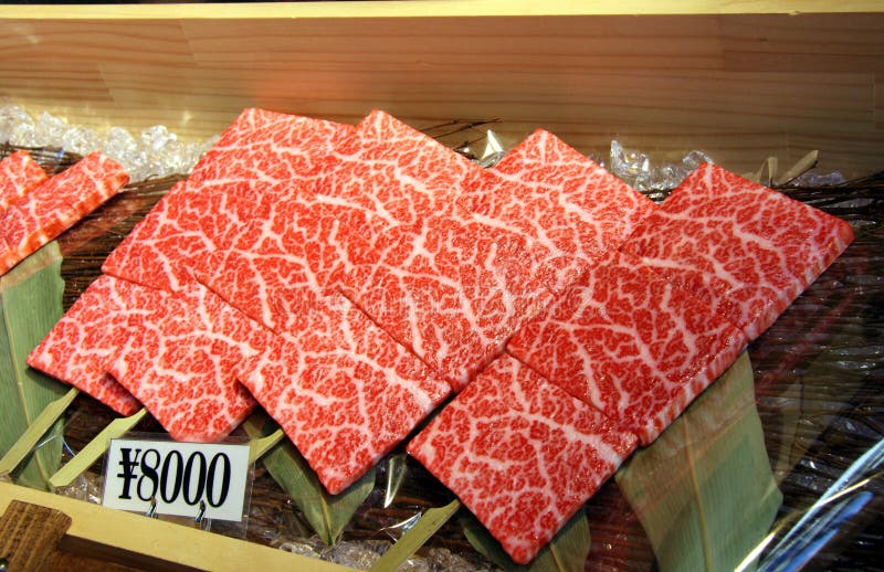 Carne de vaca de Kobe foto de archivo. Imagen de costoso - 133529928