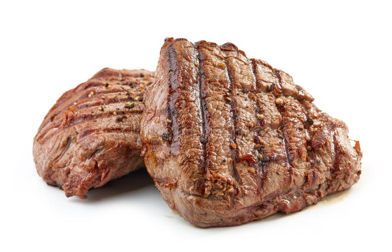 Carne Grelhada Do Bife De Vaca Da Carne Imagem de Stock - Imagem de ...