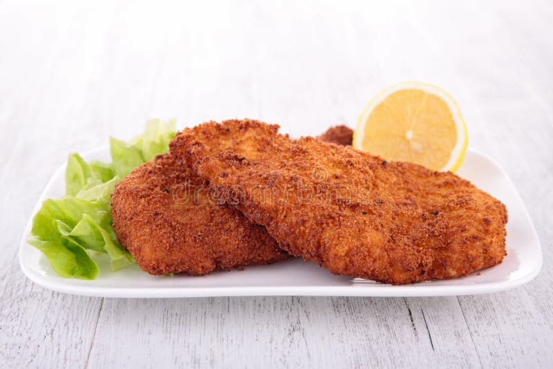 Carne impanata immagine stock. Immagine di alimento, porco - 23187081