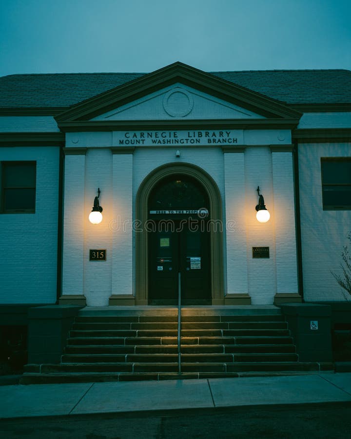 Carnegie Library editorial stock image. Image of architecture - 49321304