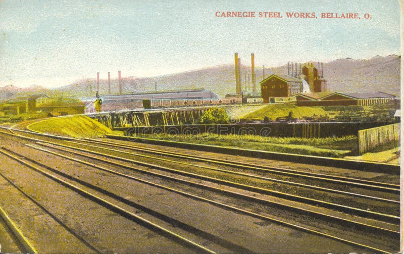 Carnegie Steel Works, Bellaire, O. Picture Image: 222299313