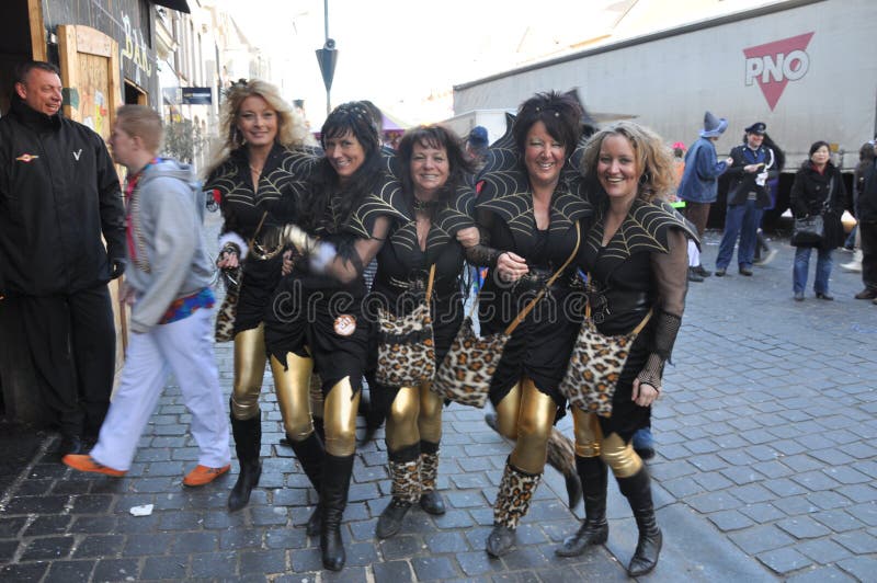 Carnival 2011 in Breda (Netherlands) Editorial Image - Image of five ...