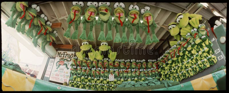Carnival Arcade Game--frogs! Editorial Photo - Image of fair, arcade ...