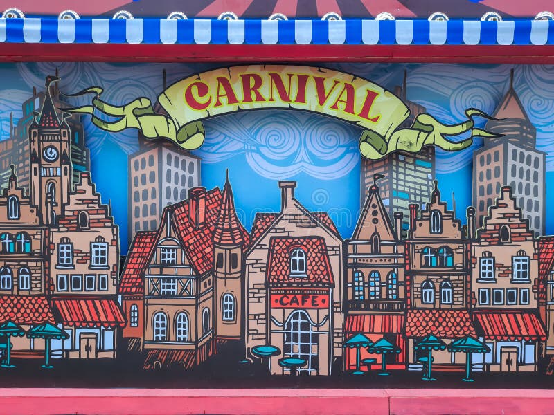 Carnival backdrop editorial photo. Image of carnival - 259441041
