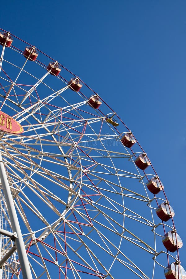 Carnival Big Ferris Wheel stock image. Image of excitement - 10686643