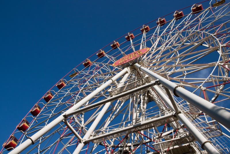 Carnival Big Ferris Wheel stock photo. Image of amusement - 10686666