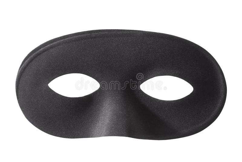 Carnival Black Mask with Soft Shadow Stock Photo - Image of venetian ...