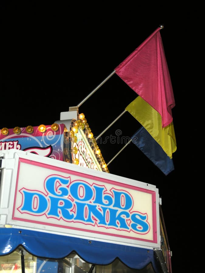 Carnival Concession Drinks stock image. Image of amusement - 3234999