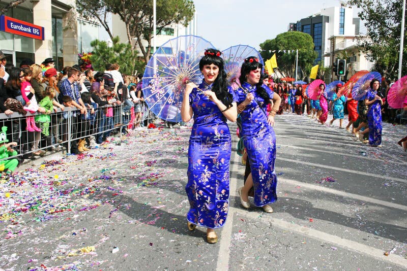 Carnival in Cyprus editorial stock photo. Image of carnival - 26783608