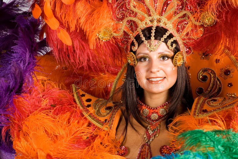 Carnival dancer stock photo. Image of brazil, action, diego - 9060504