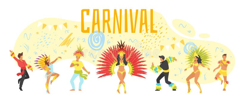 Carnival design template stock vector. Illustration of colorful - 144035815
