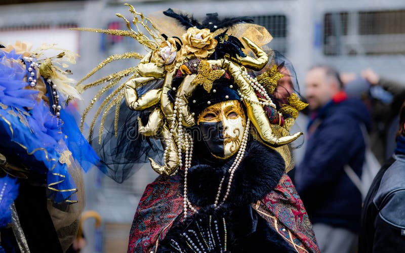 Carnival in Europe editorial stock image. Image of crowd - 273611324