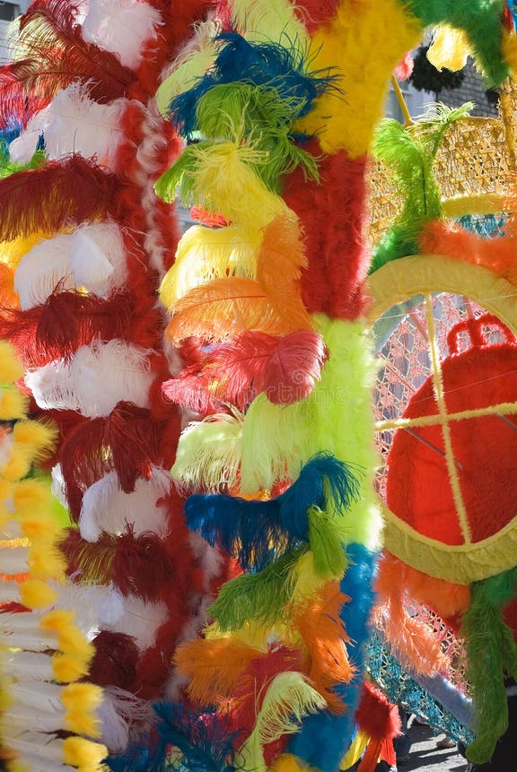 Carnival feathers stock image. Image of ornaments, pose - 10731675