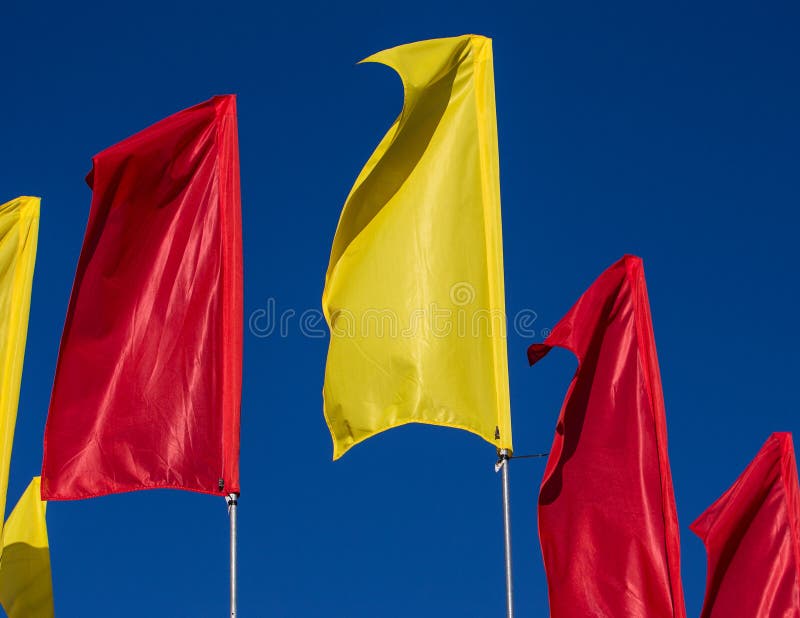 Carnival Flags stock image. Image of shasta, blue, wind - 61536117