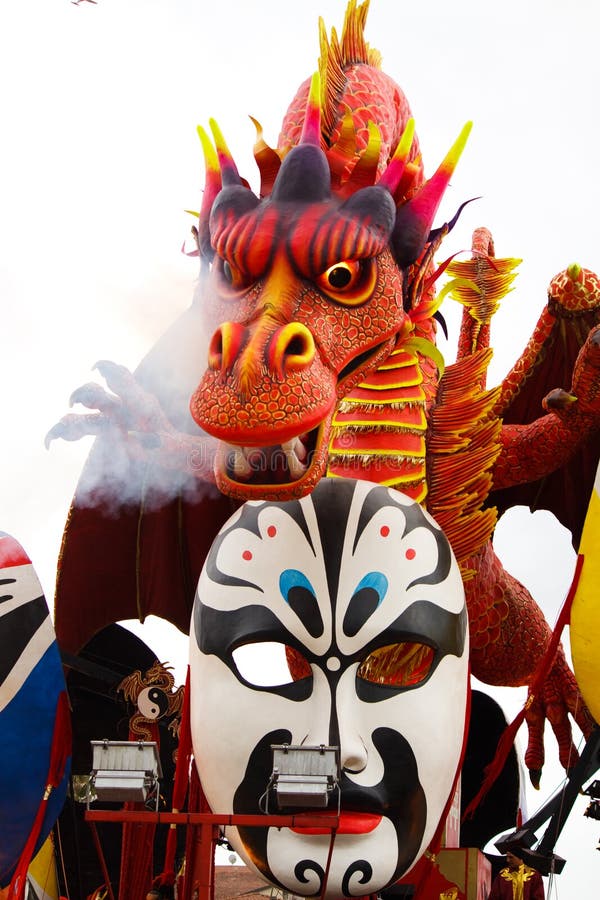 Carnival Float editorial stock image. Image of grotesque - 13411704