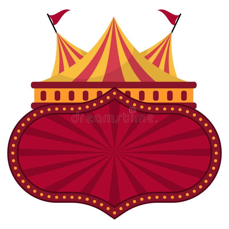 Carnival Fun Fair Banner stock vector. Illustration of ornament - 333167852