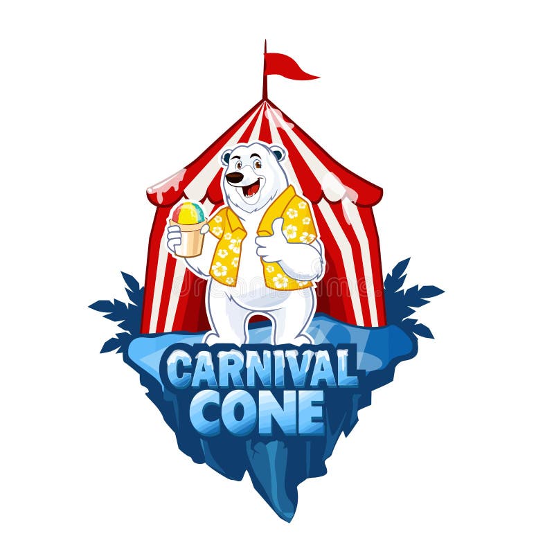 Carnival Logo Design Vector Illustration Stock Vector - Illustration of ...