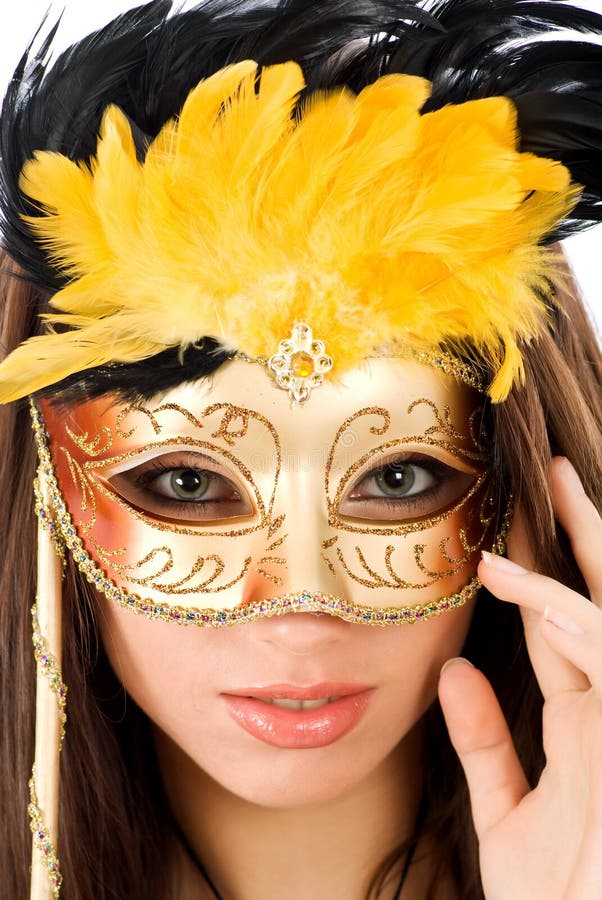 Carnival mask stock image. Image of copyspace, concept - 7702379