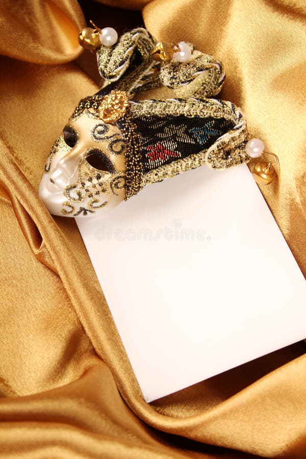 Carnival mask. Card stock photo. Image of ball, paper - 77532158