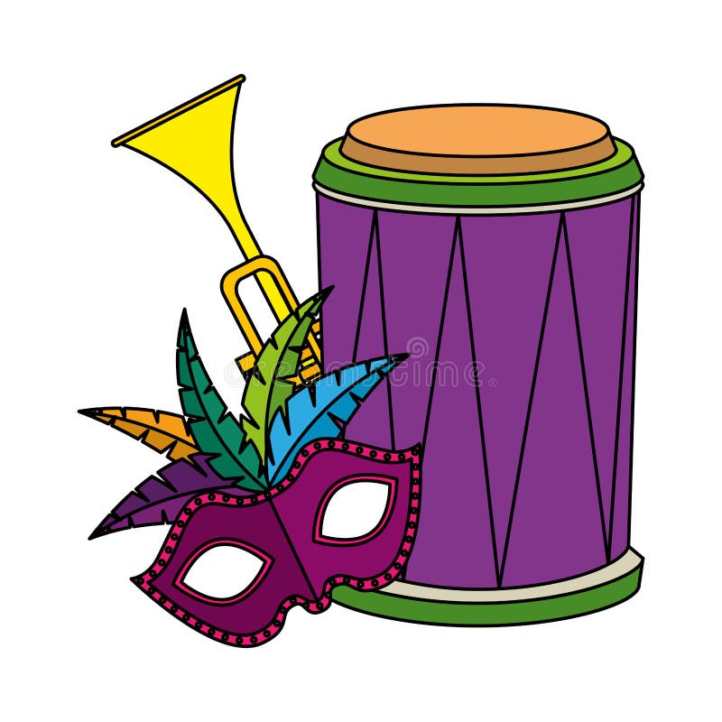 Carnival Instruments Stock Illustrations – 1,114 Carnival Instruments ...