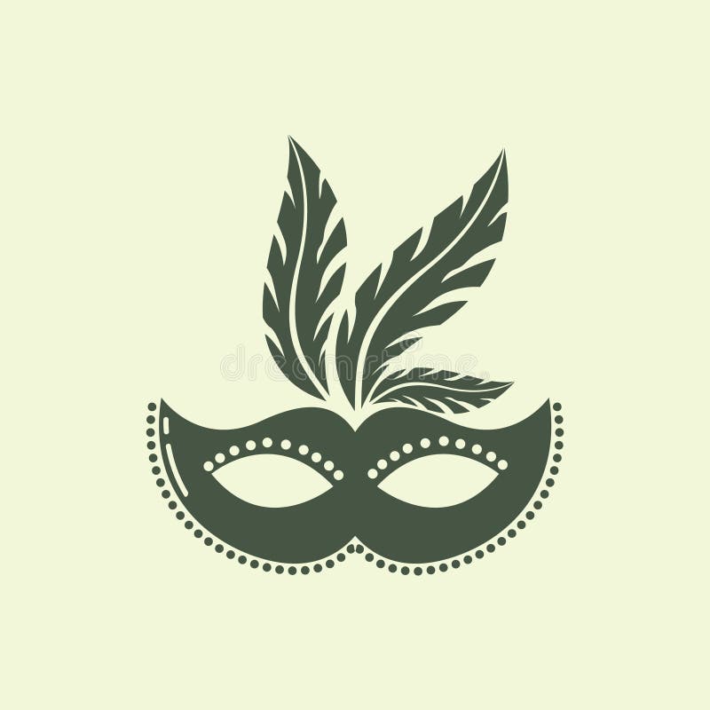 Carnival Mask. Vector Illustration Decorative Design Stock Vector ...