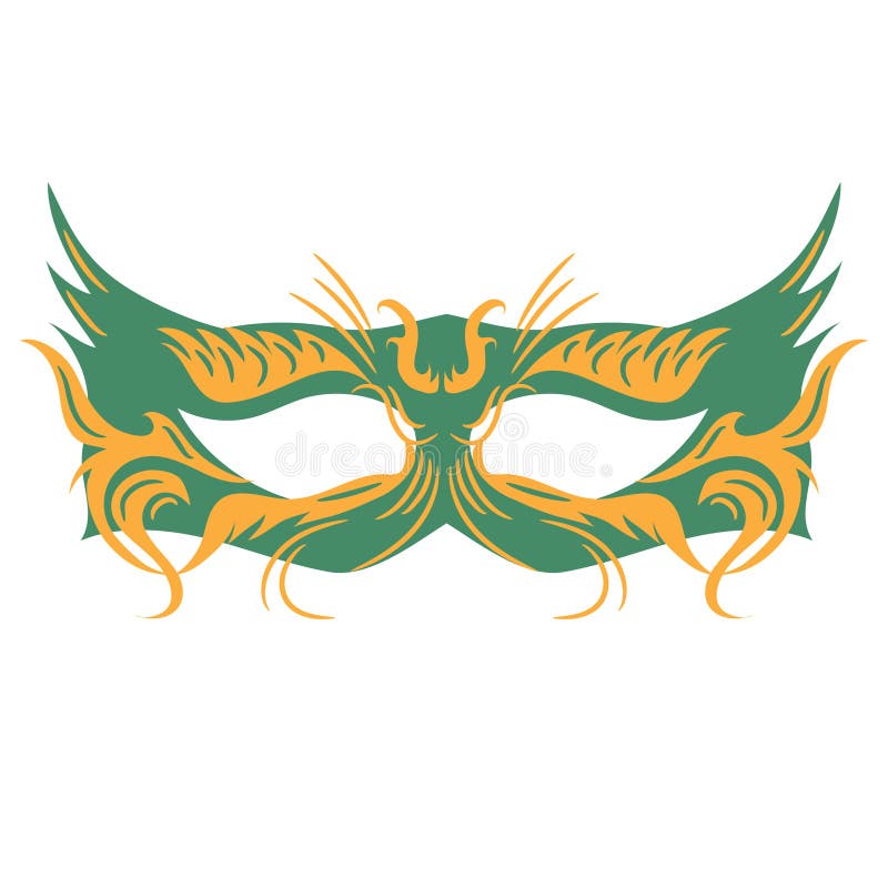 Carnival Mask. Vector Illustration Decorative Design Stock Vector ...