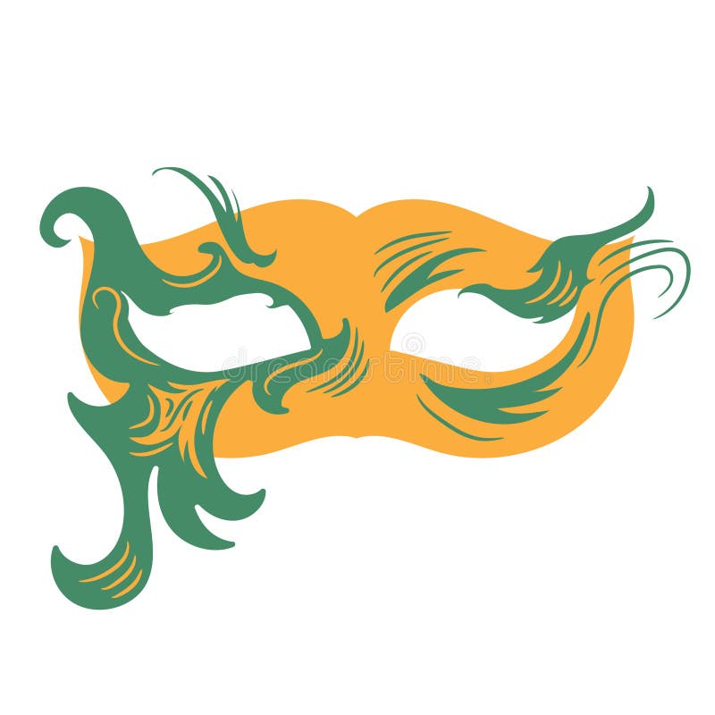 Carnival Mask. Vector Illustration Decorative Design Stock Vector ...