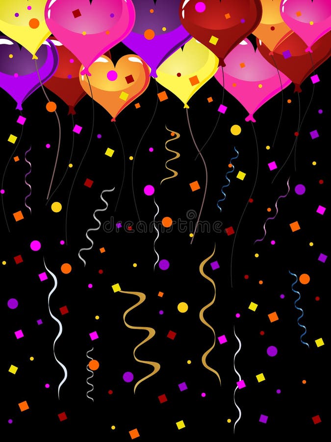 Carnival party stock vector. Illustration of scroll, elegance - 17424746