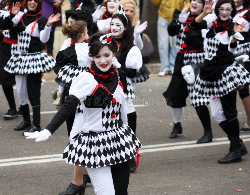 Carnival Procession Tarragona.Spain. Editorial Photo - Image of fancy ...