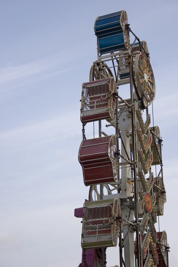 Carnival Ride stock photo. Image of thrill, skies, rides - 687186