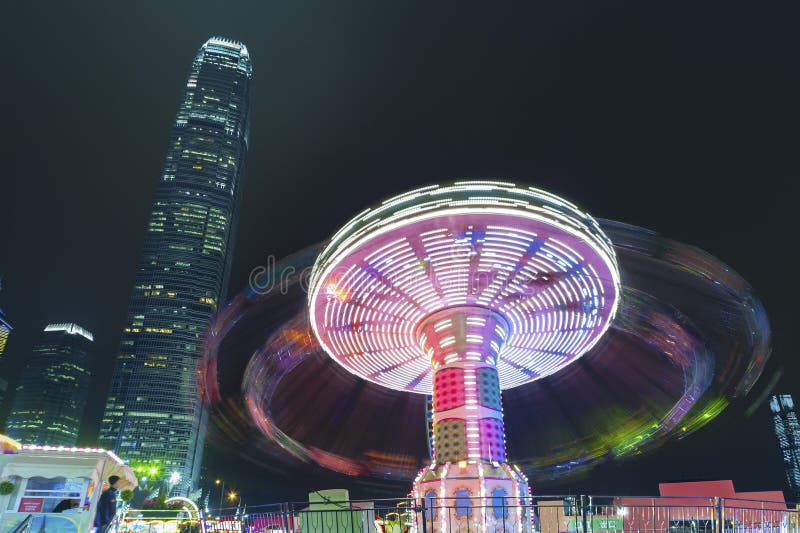 Carnival ride stock image. Image of kong, fair, building - 67041977