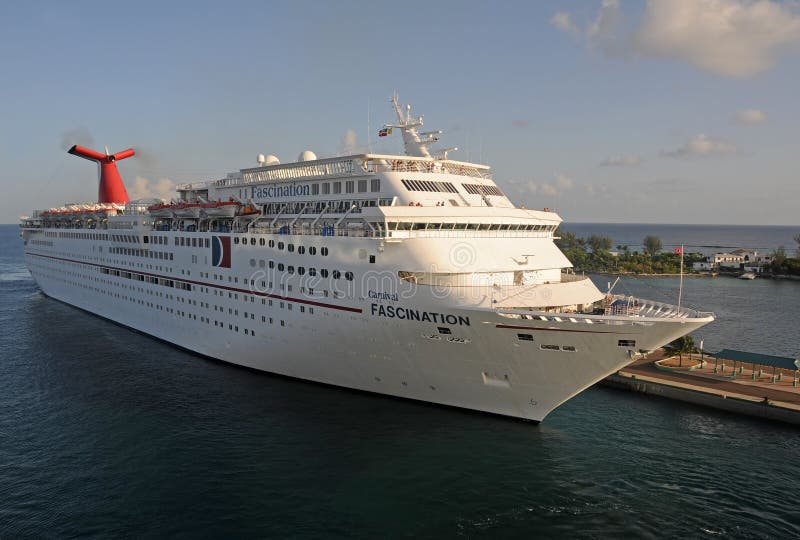 Carnival Fascination Cruise Ship Leaving St, John`s in Antigua ...