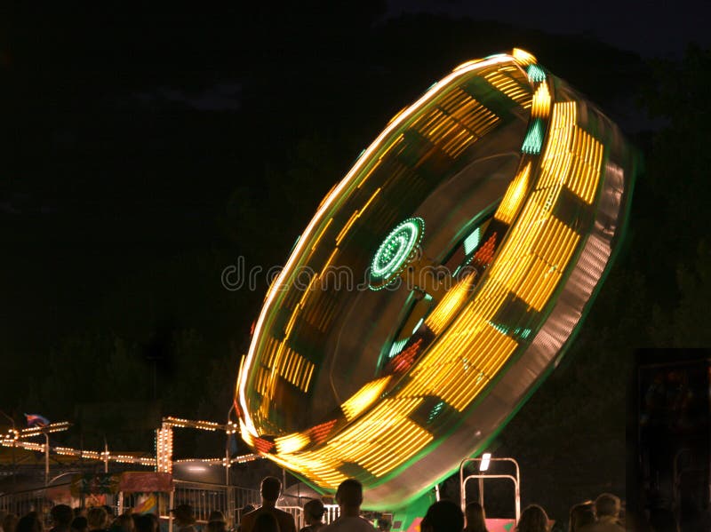 Carnival thrill ride editorial image. Image of thrilling - 49388400