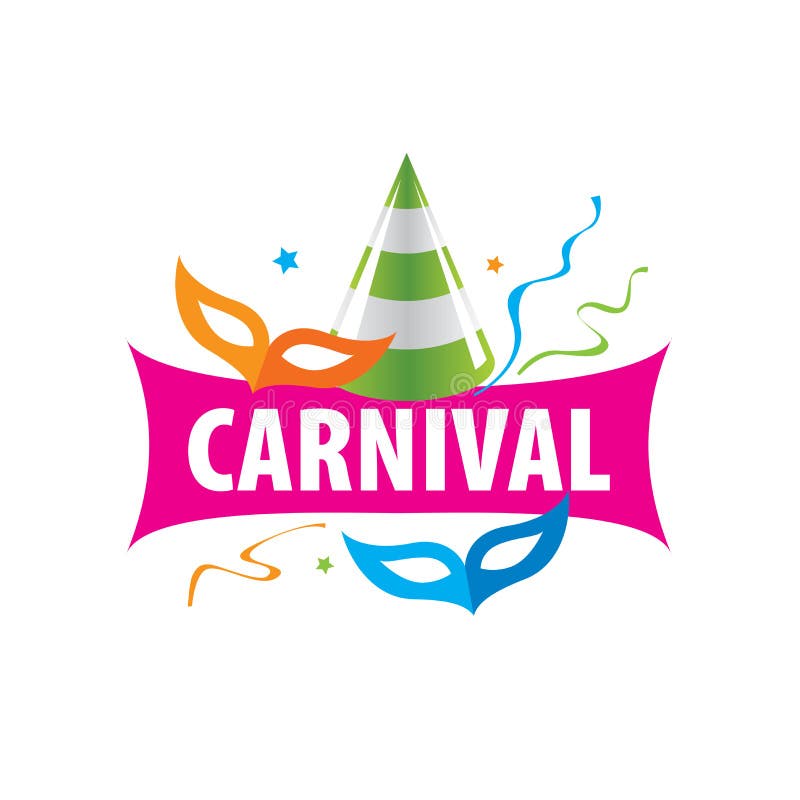 Carnival vector logo stock vector. Illustration of leisure - 126263892