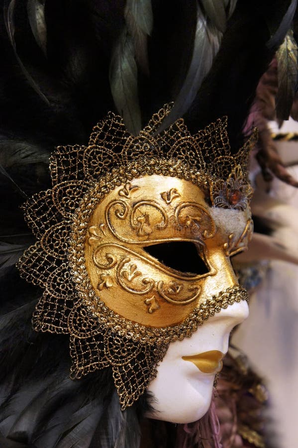 Carnivale Mask, Venice stock photo. Image of feather - 33191738