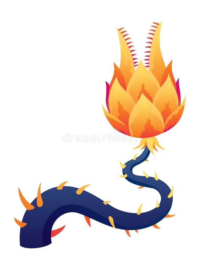 Carnivorous Plant. Cartoon Flytrap or Flower Predator. Angry Flower ...