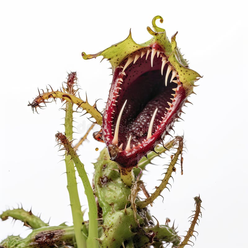 A Carnivorous Plant, Monster Plant Stock Image - Illustration of ...