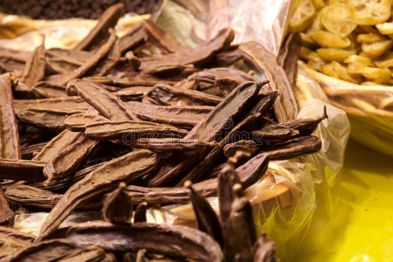 Carob stock image. Image of macro, taste, chemical, ceratonia - 60114019