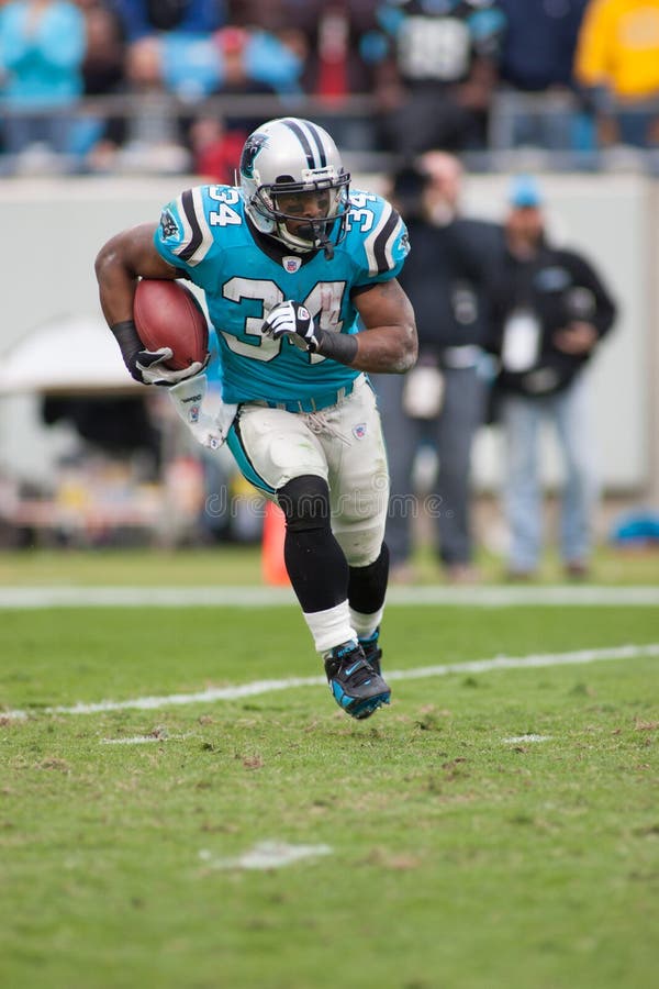 Carolina Panthers Corriendo Deangelo Williams Foto editorial - Imagen ...
