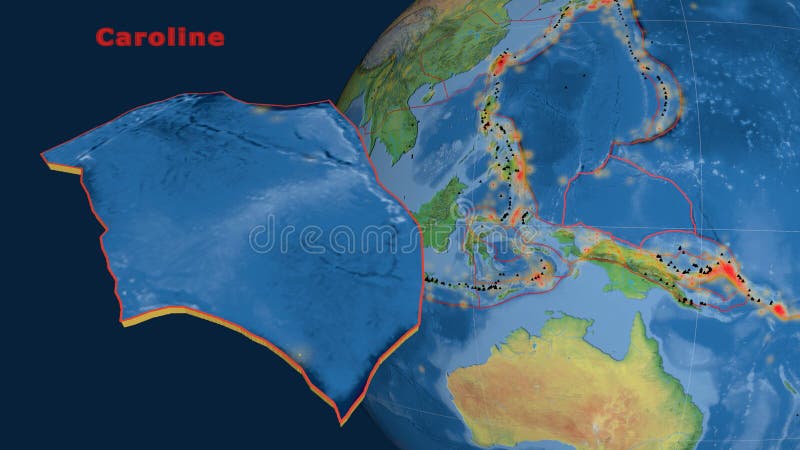 Caroline Plate Described and Presented - Natural Earth Stock ...