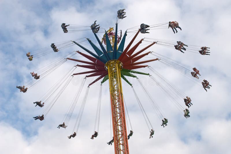 Merry Go Round Carousel Horses Details Stock Image - Image of childhood ...