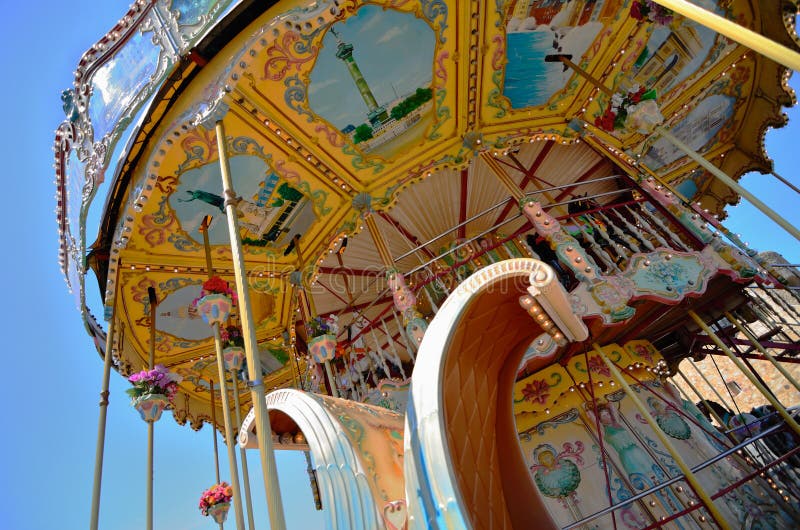 Eiffel and Carousel stock image. Image of buildings, tall - 31095711 Eiffel and Carousel stock image. Image of buildings, tall - 31095711