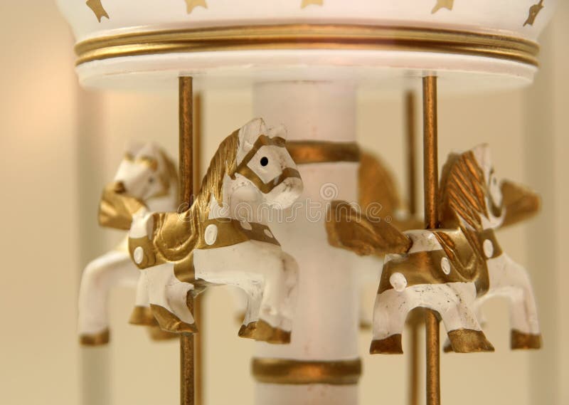 Lovingly Crafted Carousel Ride with Intricate Detail of Wildlife ...
