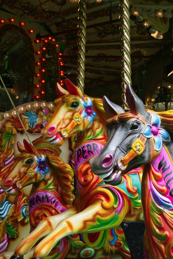 Carousel stock photo. Image of carousel, roundabout, festival - 2580330